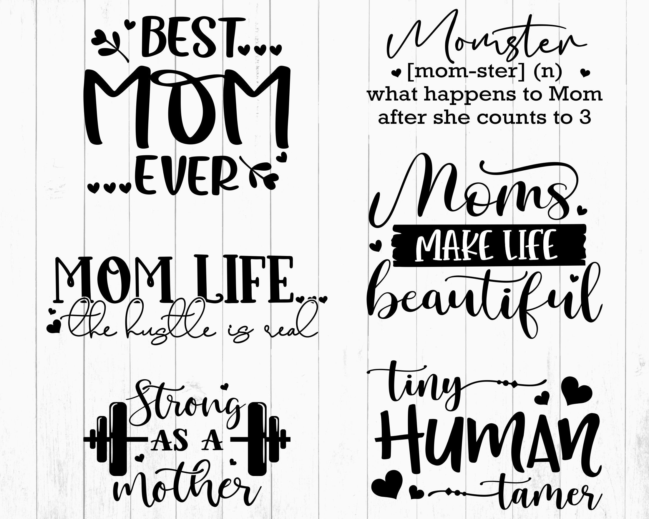 Mom Life Svg Bundle Mom Svg Bundle Mama Svg Mom Life Svg Etsy