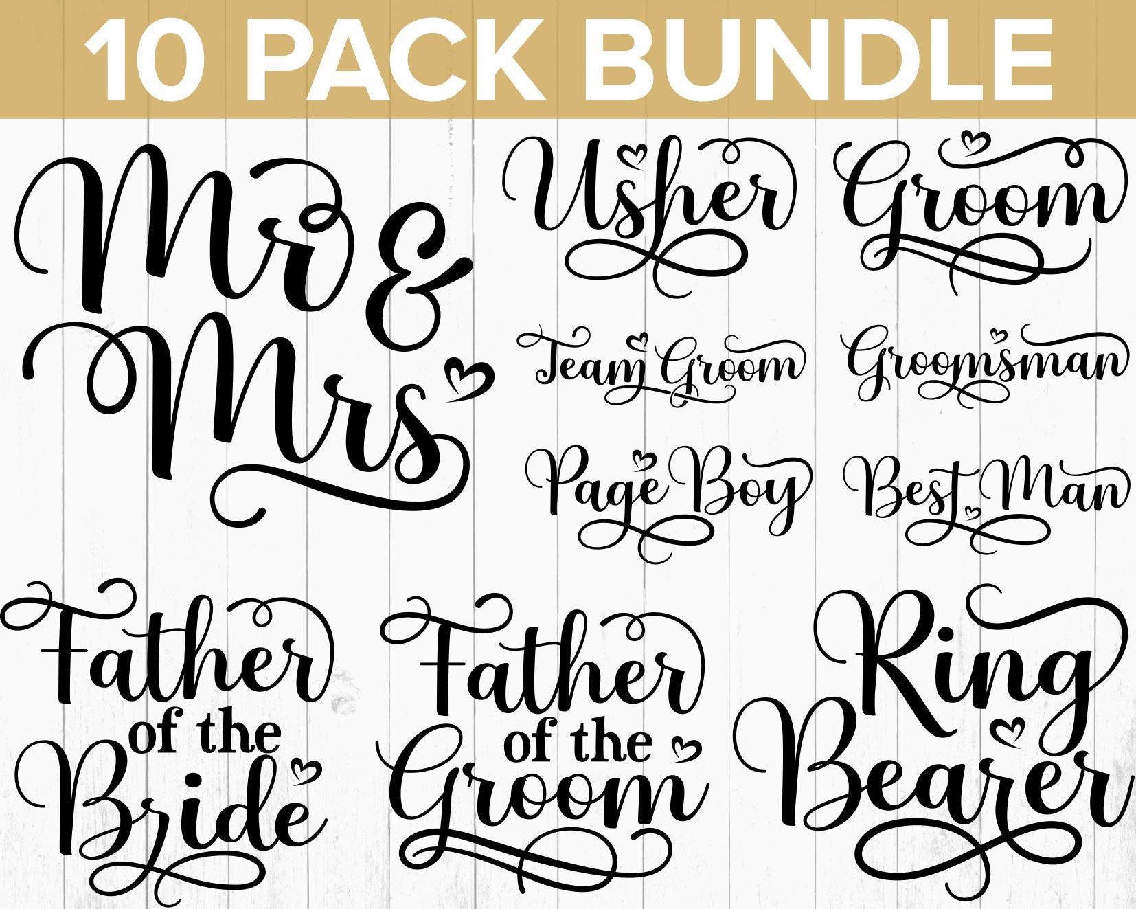 Groom Bridal Party Svg Wedding Svg Groom Svg Groomsmen Svg - Etsy