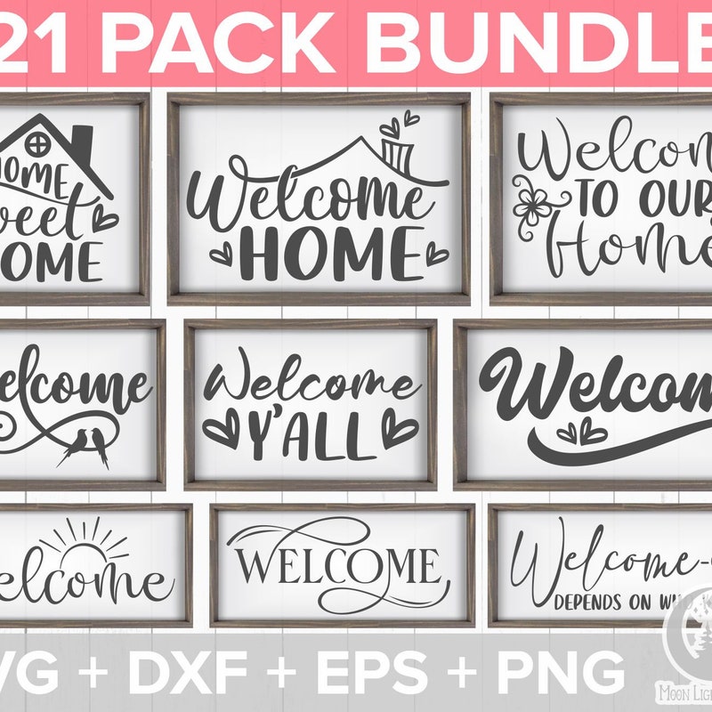 Welcome Svg File - Etsy
