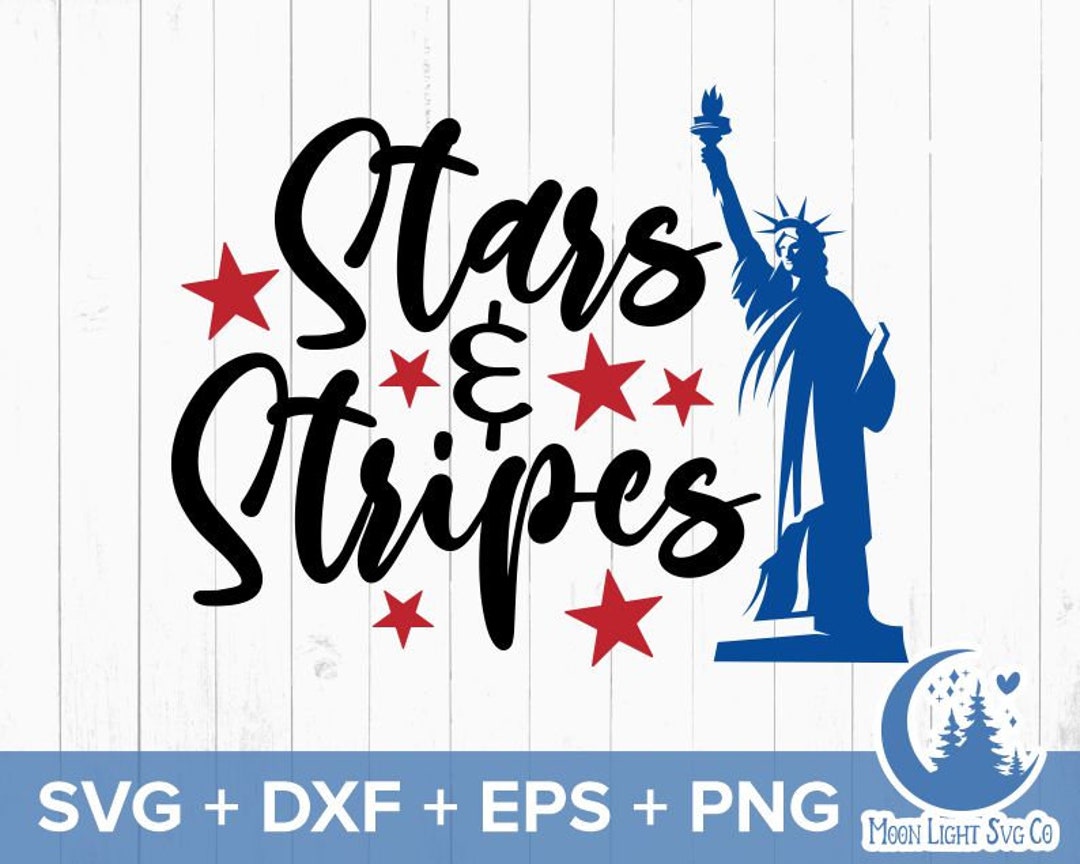 Stars & Stripes Svg America Svg July 4th Svg Patriotic Svg - Etsy