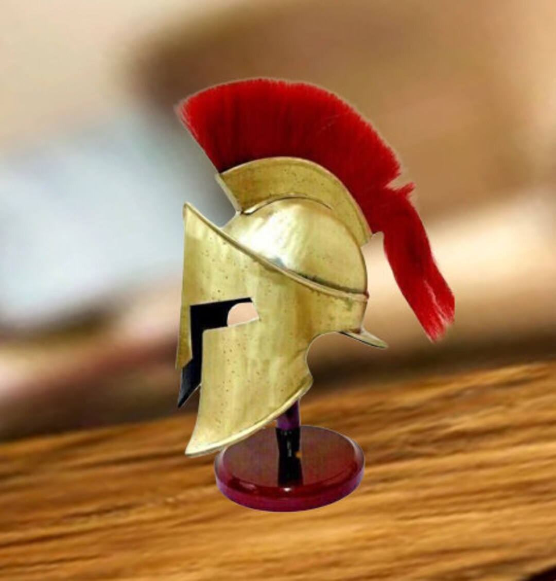 Medieval Armour King Leonidas Greek Spartan Roman Helmet Spartan ...