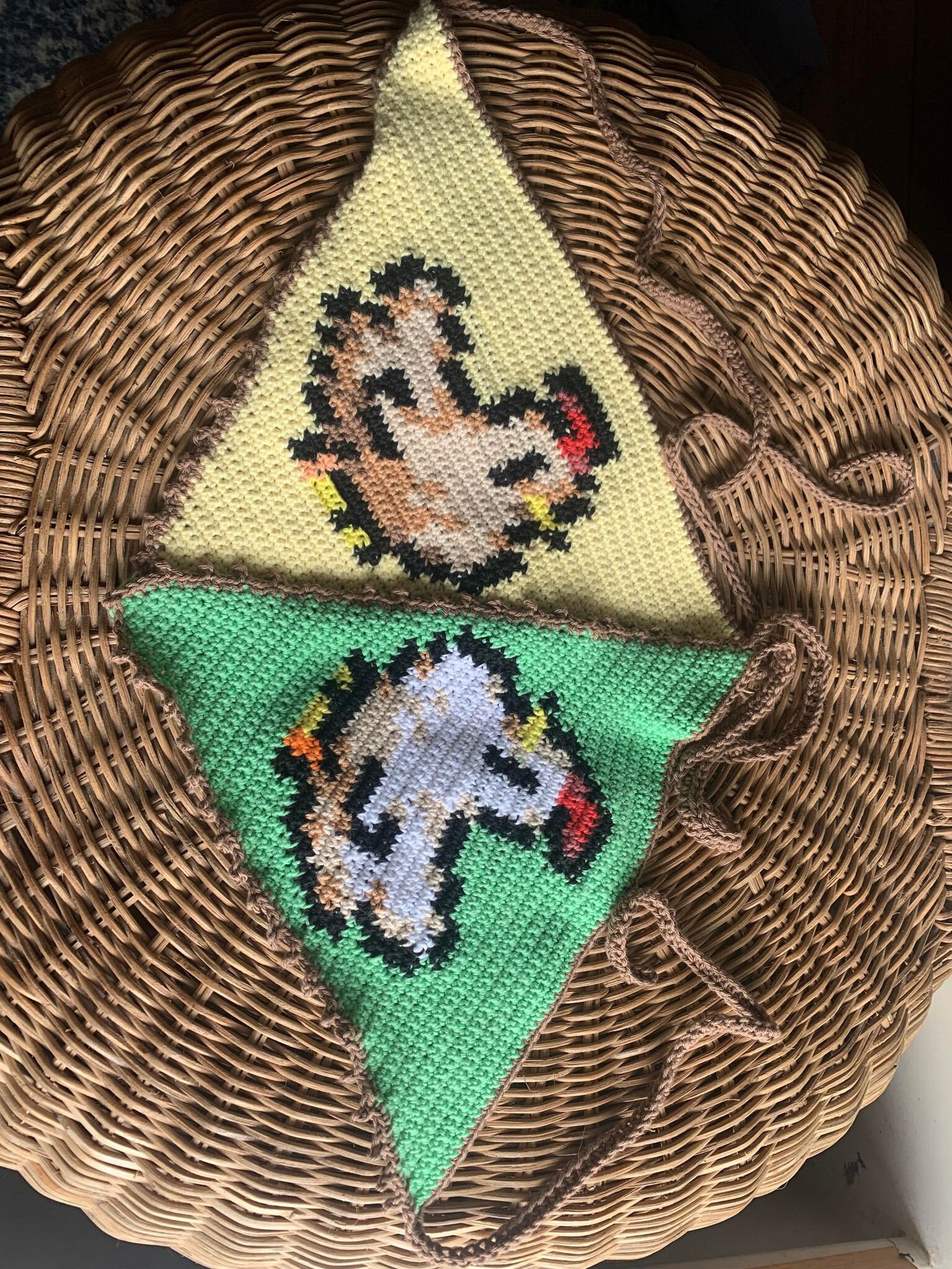 Pixel Chicken Bandana Crochet Pattern - Stardew Valley Inspired - NOT A ...