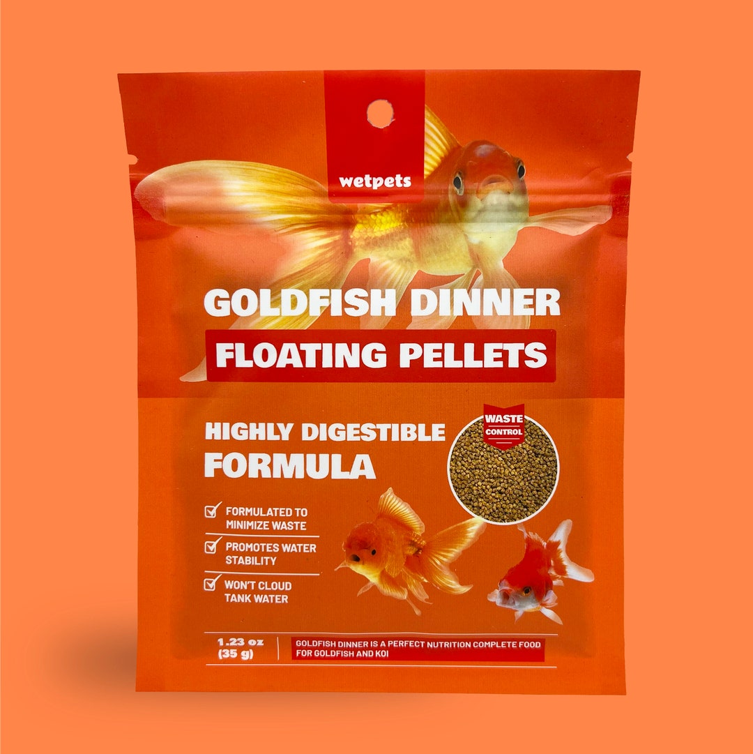 Goldfish Dinner Floating Pellets - Etsy
