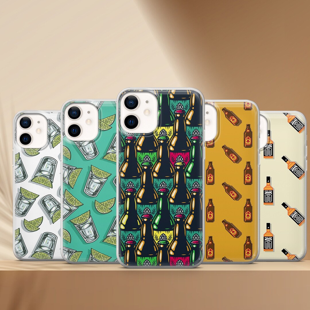 Tequila Beer Phone Design Party Drink Case for iPhone 13, 12 Pro, XR ...