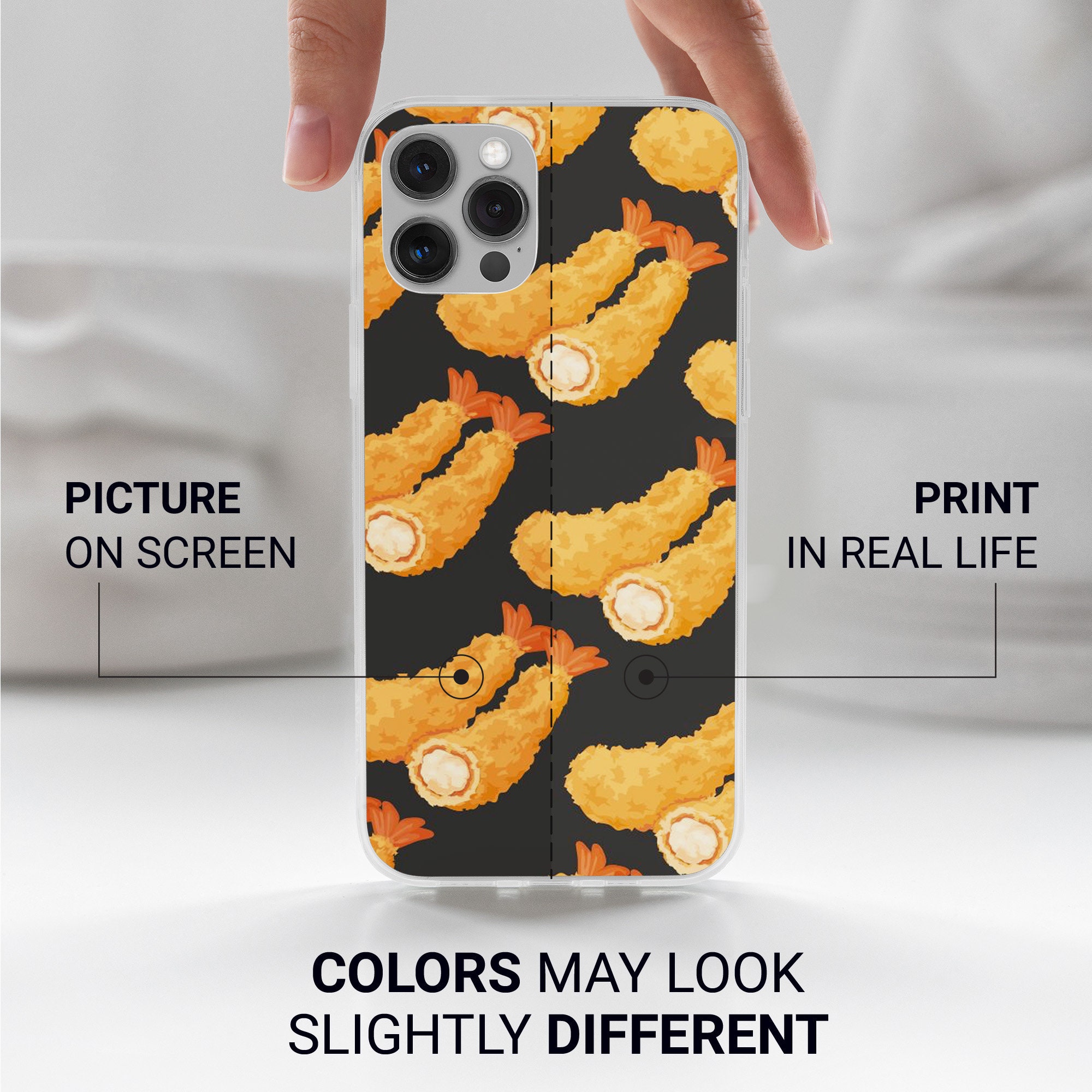 Japanese Food Phone Case Sushi Anime Noodles Cases for iPhone 13, 12 ...