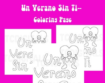 Bad Bunny Coloring Page - Etsy