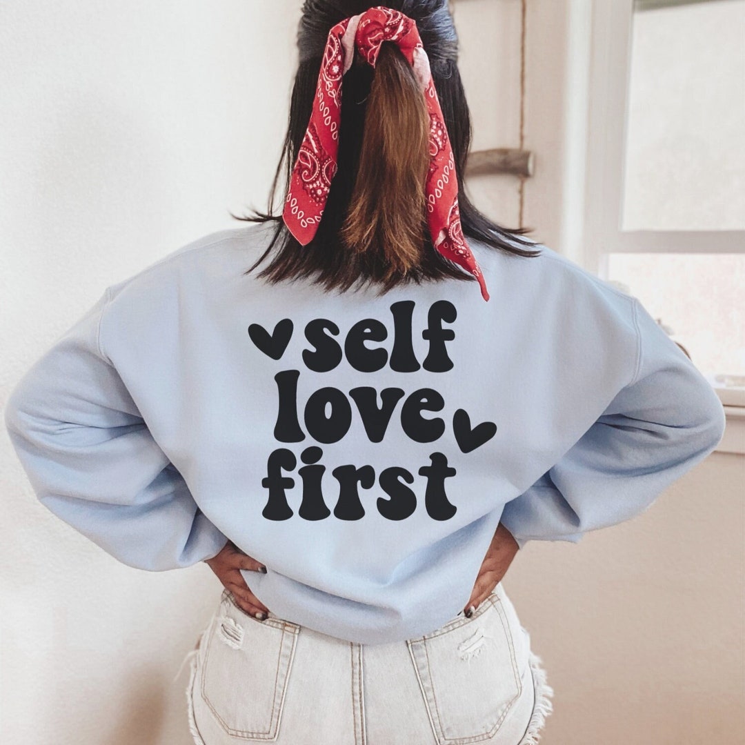 Self-love First-svg, PNG, Digital Transfer File Templates. Positive ...
