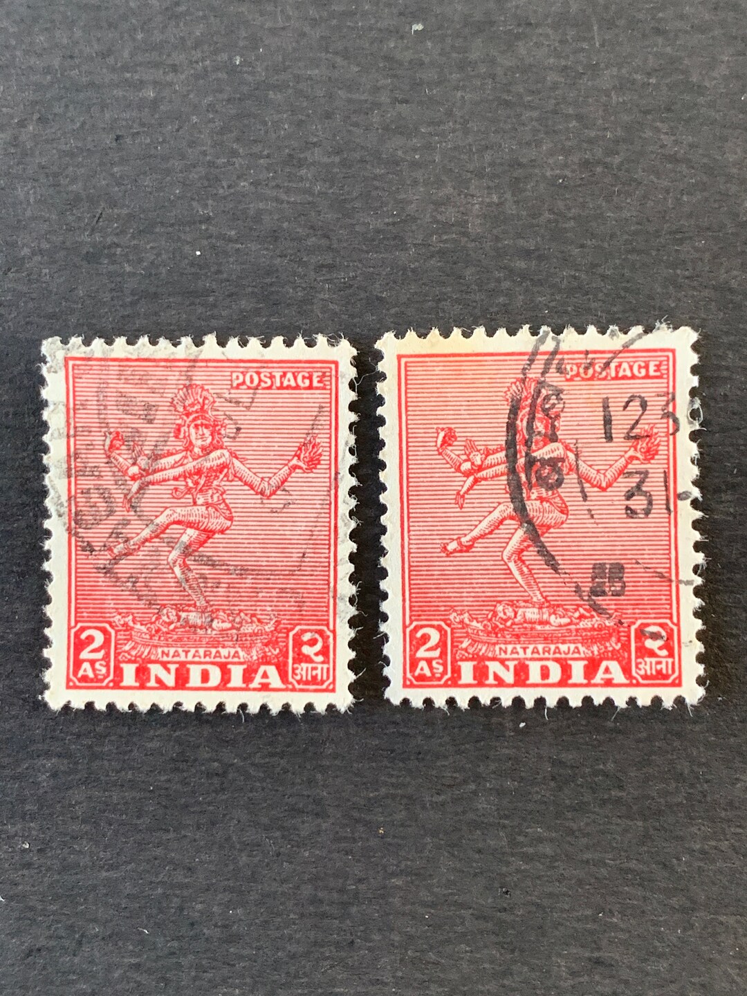 Two Rare Stamps India - Etsy