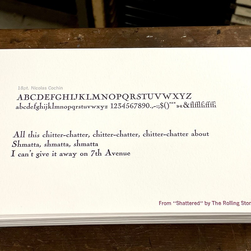 Poetry Broadside - Etsy