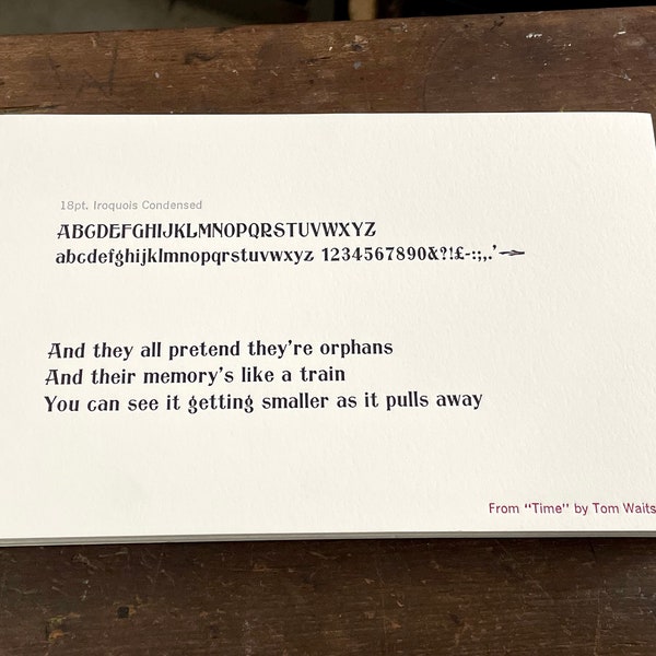 Poetry Broadside - Etsy