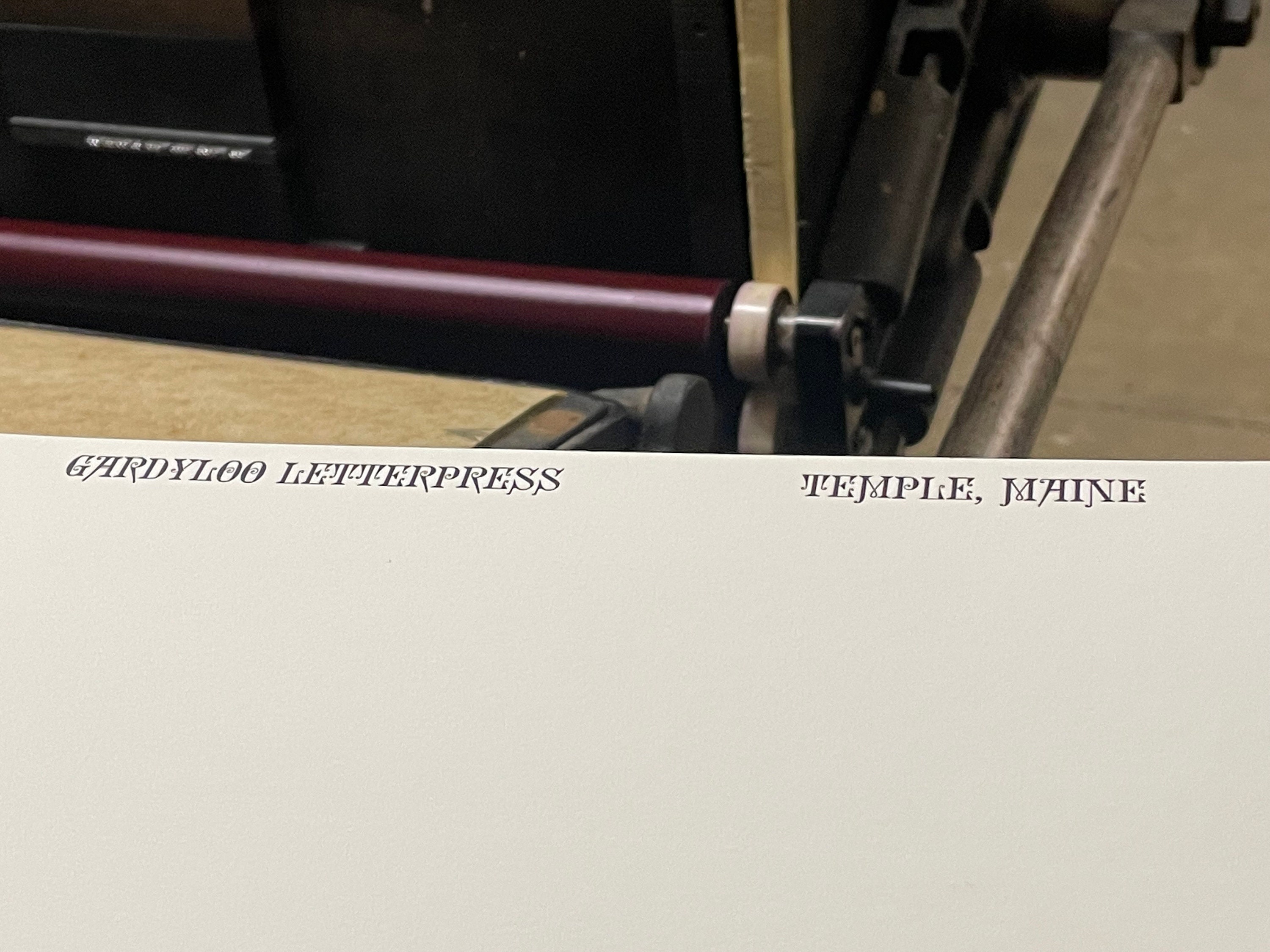 Letterpressed Type Specimen Broadside of 60PT. JOHNSON With Johnny Cash ...