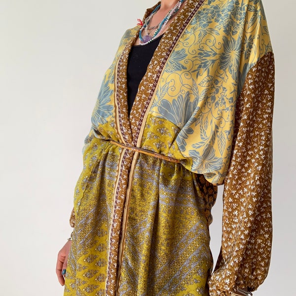 Upcycled Kimono - Etsy