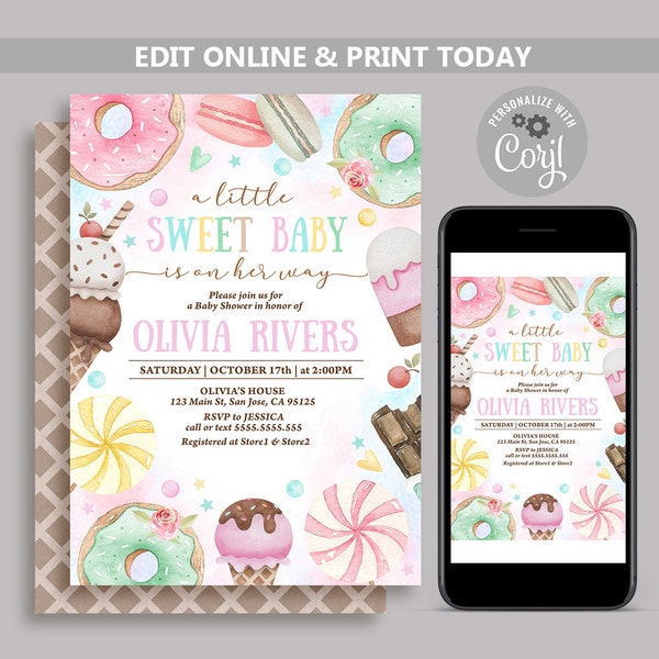 Candyland Baby Shower - Etsy
