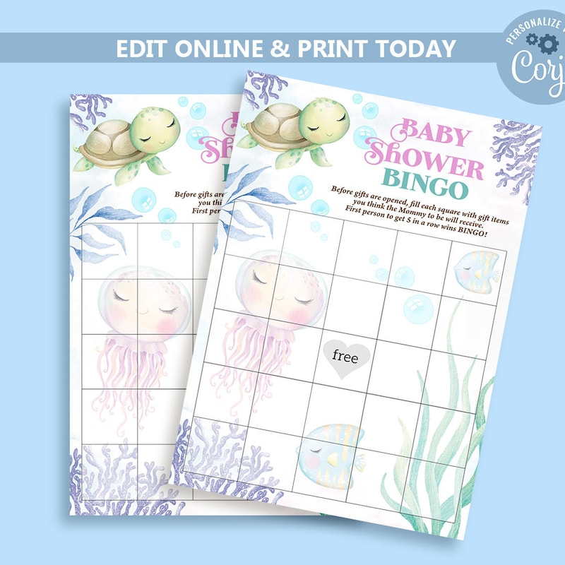 Baby Shower Bingo - Etsy