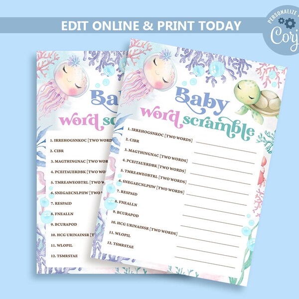 Ocean Theme Baby - Etsy