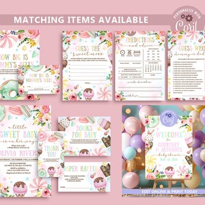 Sweet Candyland Baby Shower Welcome Sign Template, Candy Baby Shower ...