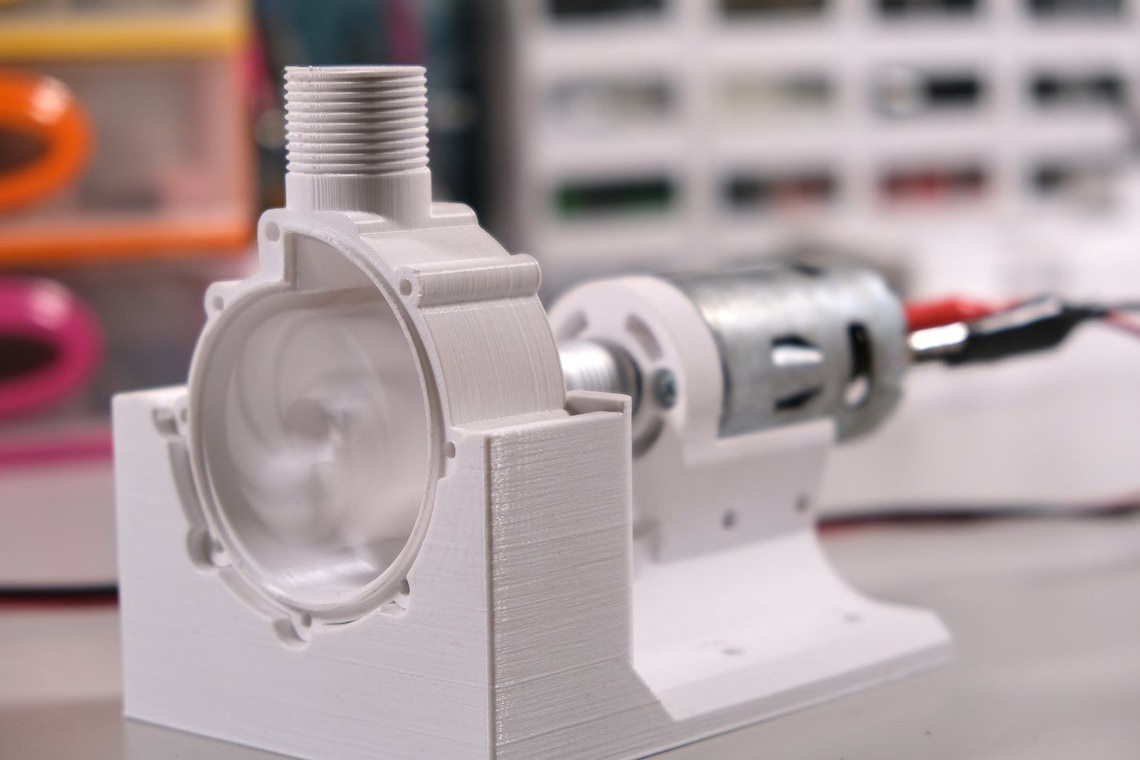 3D Printable Centrifugal Water Pump - Etsy