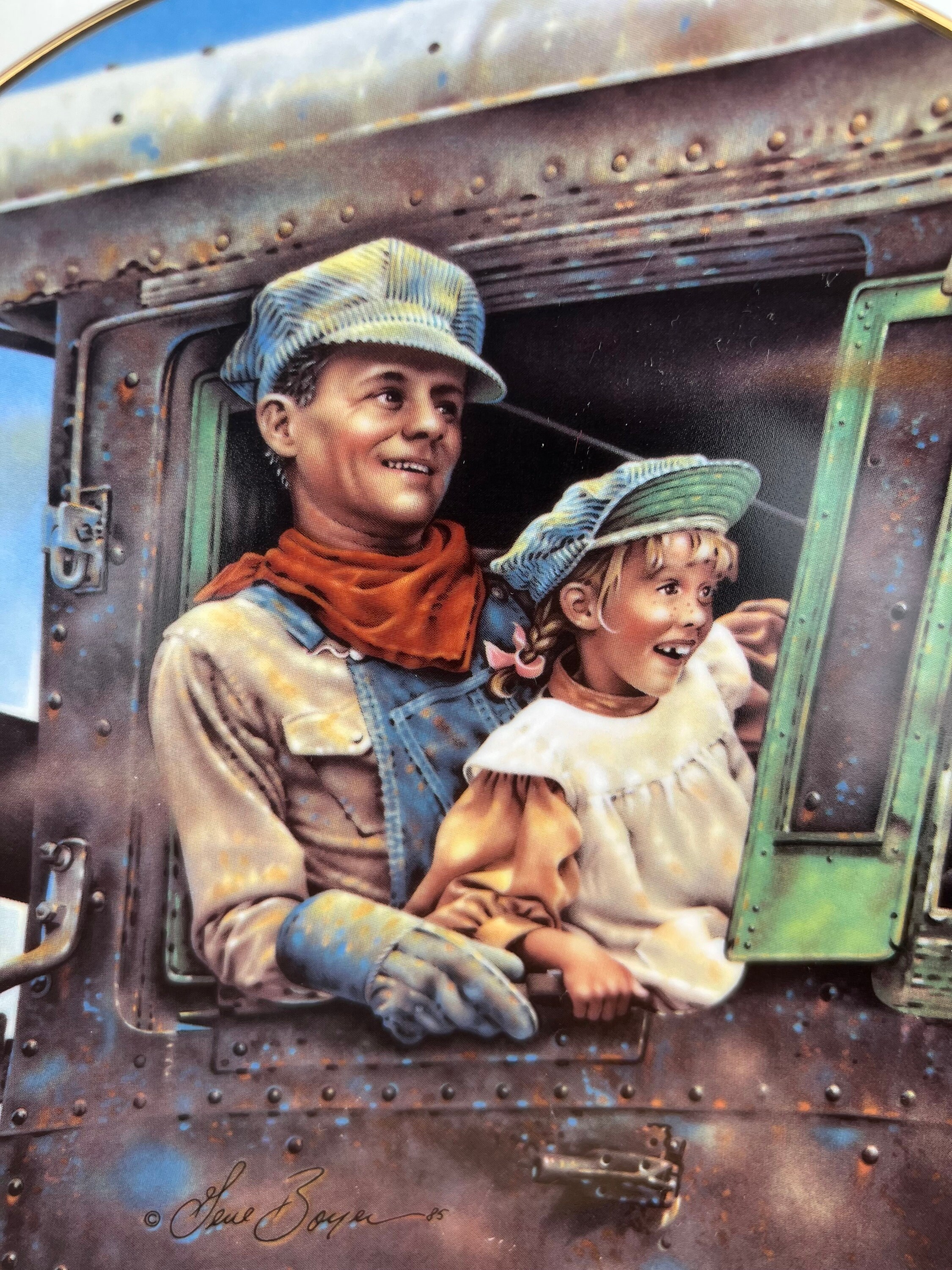 Casey Jones | American Folk Heroes Series | Limited Edition Plate No ...