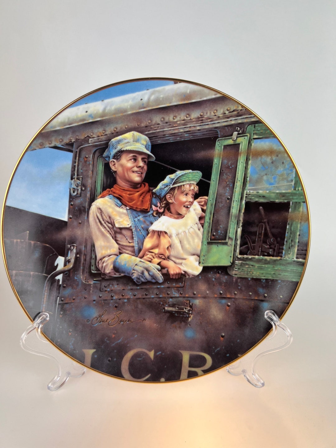 Casey Jones | American Folk Heroes Series | Limited Edition Plate No ...