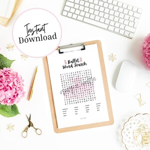 Ballet Word Search - Etsy