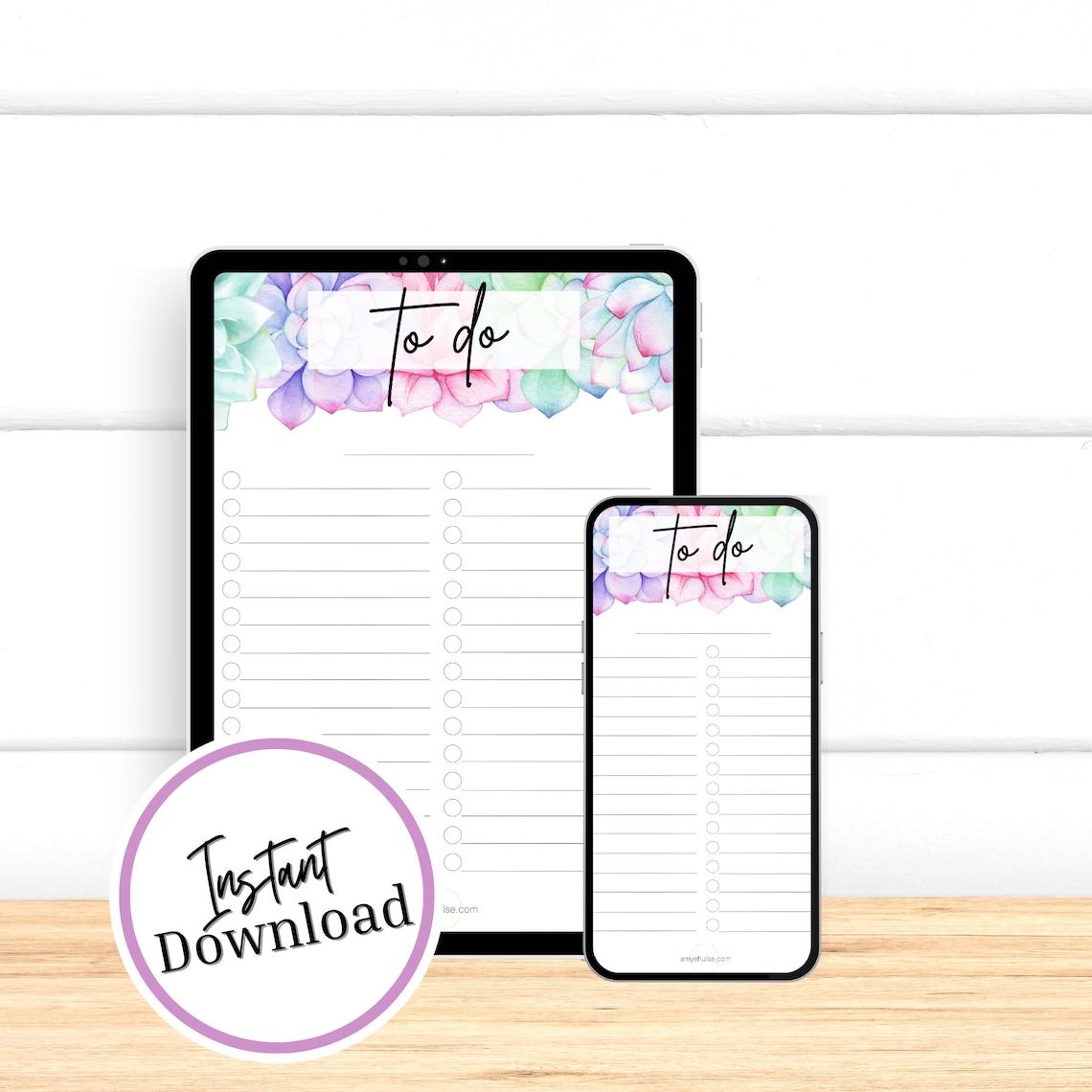 To Do List, Task List, Printable & Fillable Templates PDF, A5/letter ...