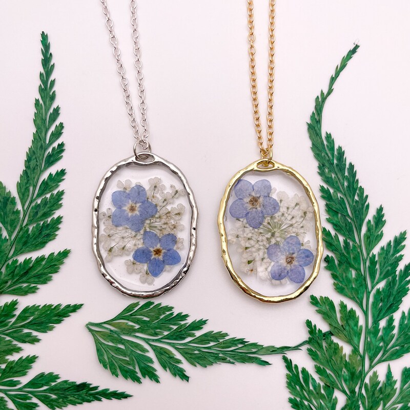 Botanical Necklace - Etsy