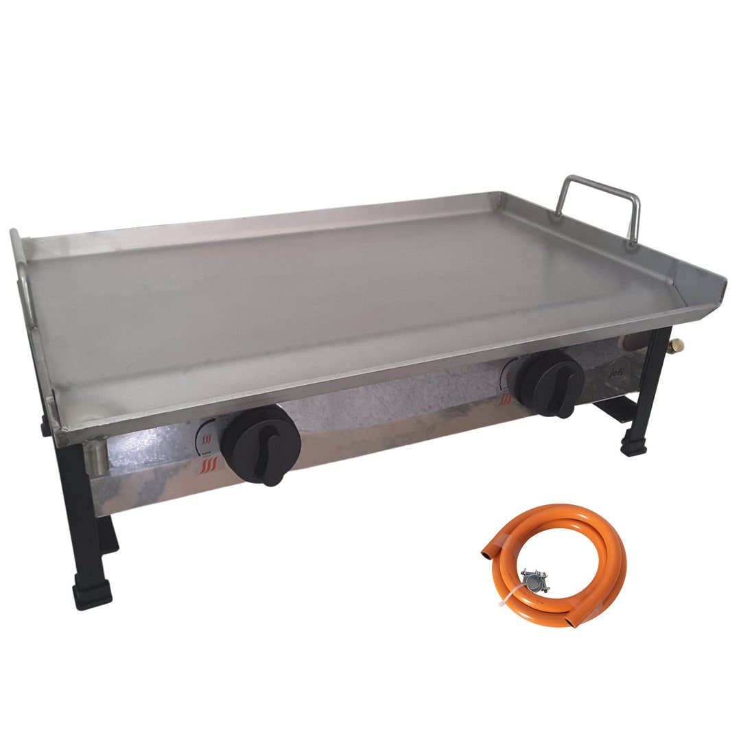 2-burner Gaskocher Gastoestel Gas Stove Set Stainless Steel Cooking ...