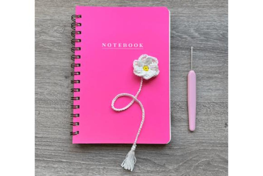 Flower Bookmark Crochet Pattern PDF – Easy & Cute Floral Design for ...