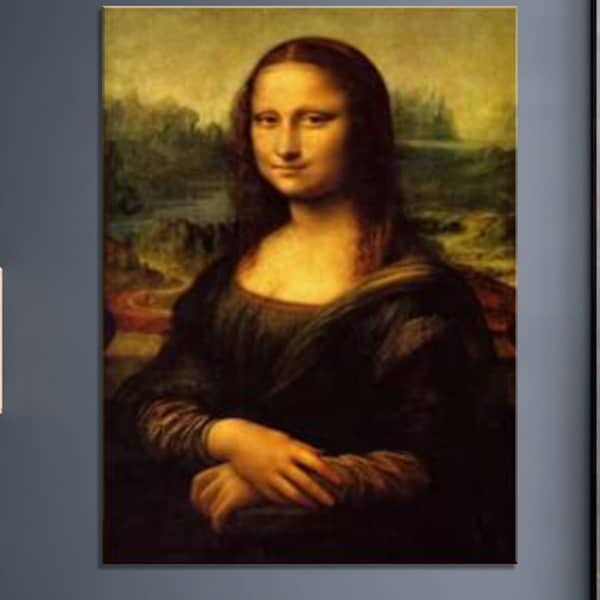 Mona Lisa by Picasso - Etsy