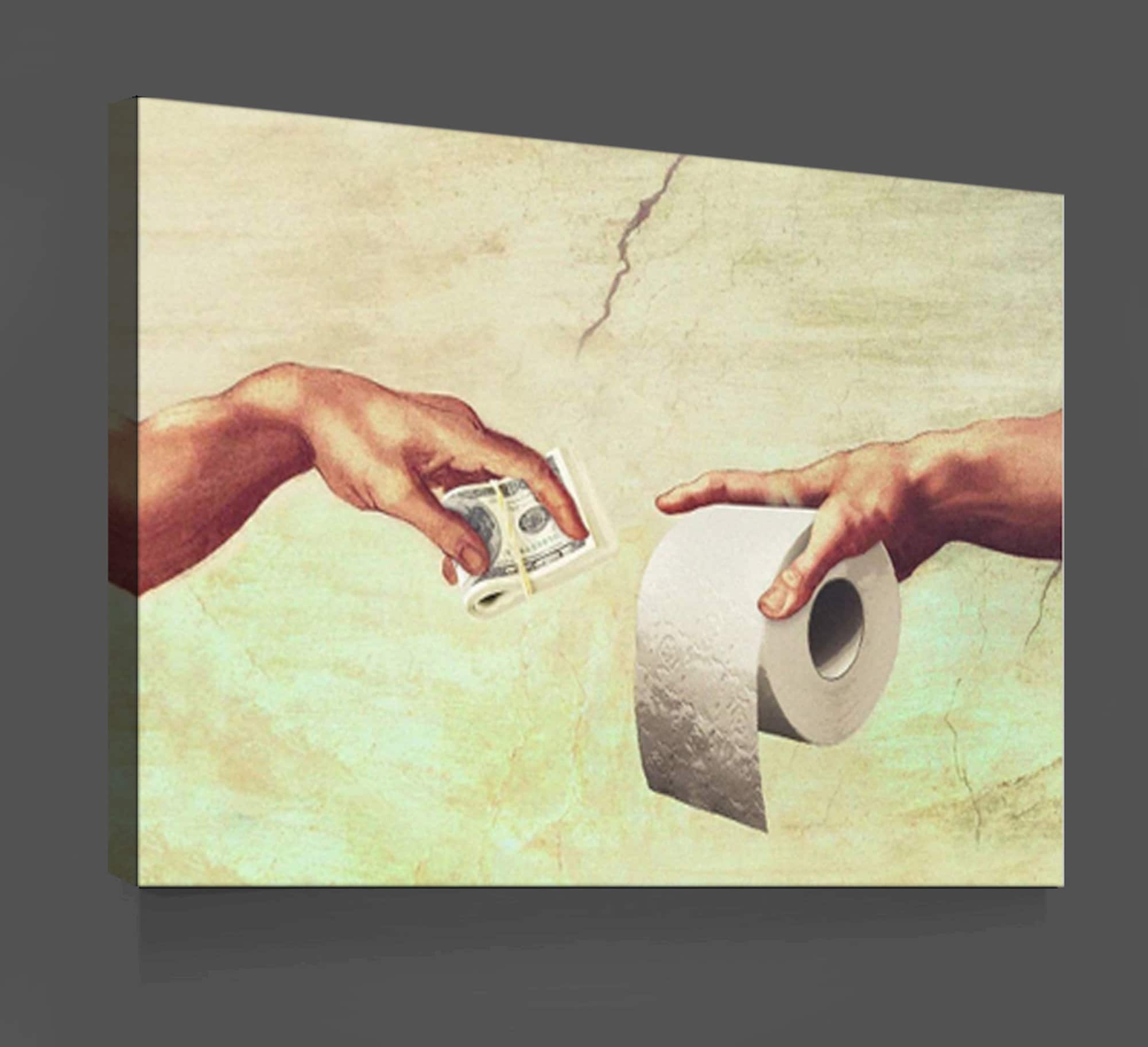 Creation Of Adam Michelangelo Parody