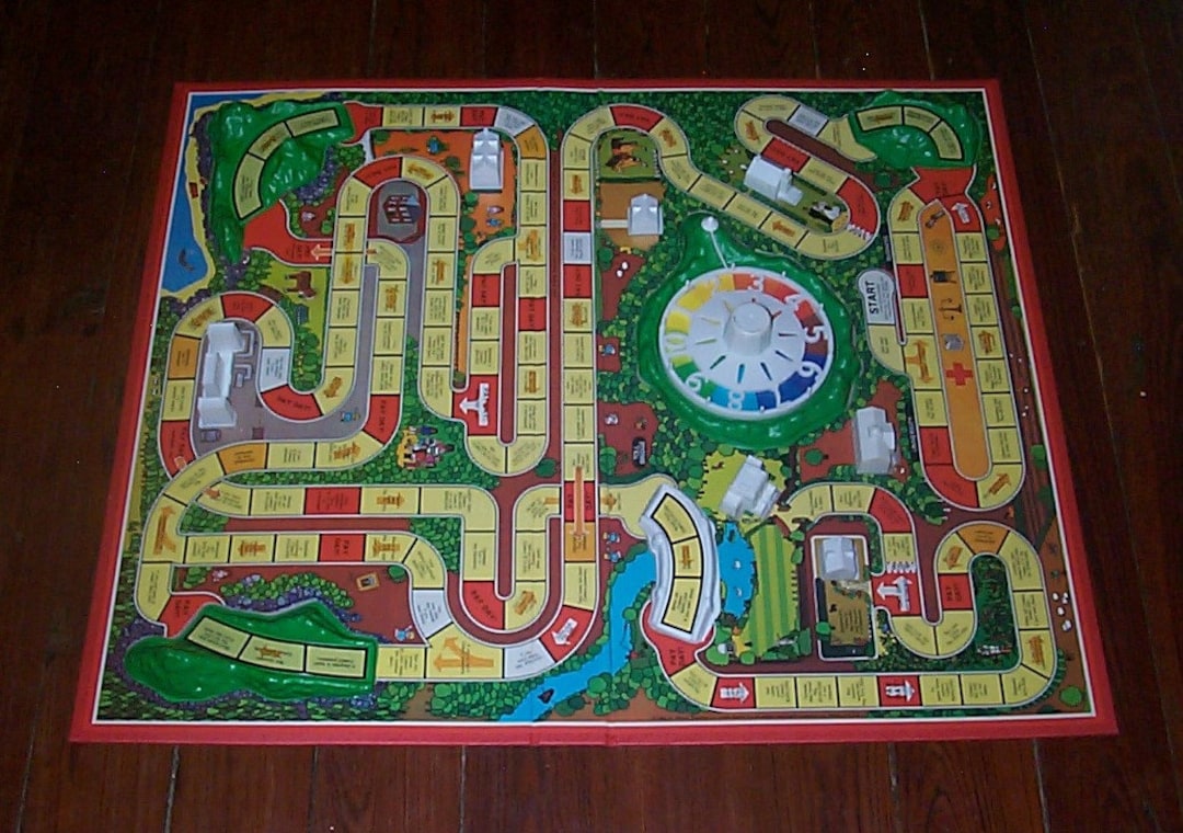 Classic Vintage Game of Life 1985 Board Game Complete and in - Etsy