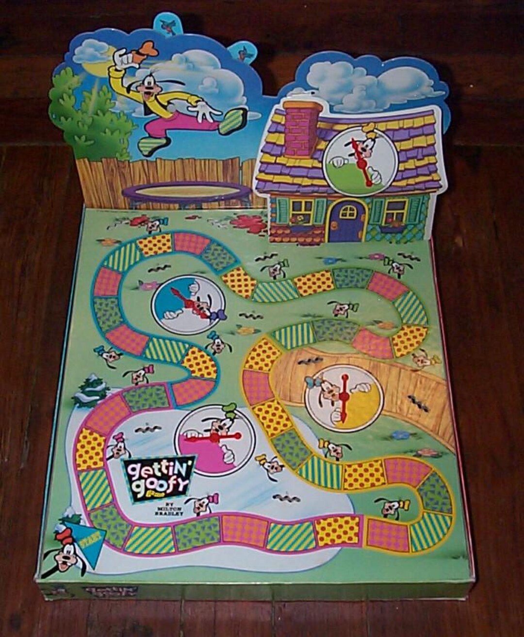 Complete Vintage Disney Gettin Goofy 1992 3D Board Game - Collectible ...