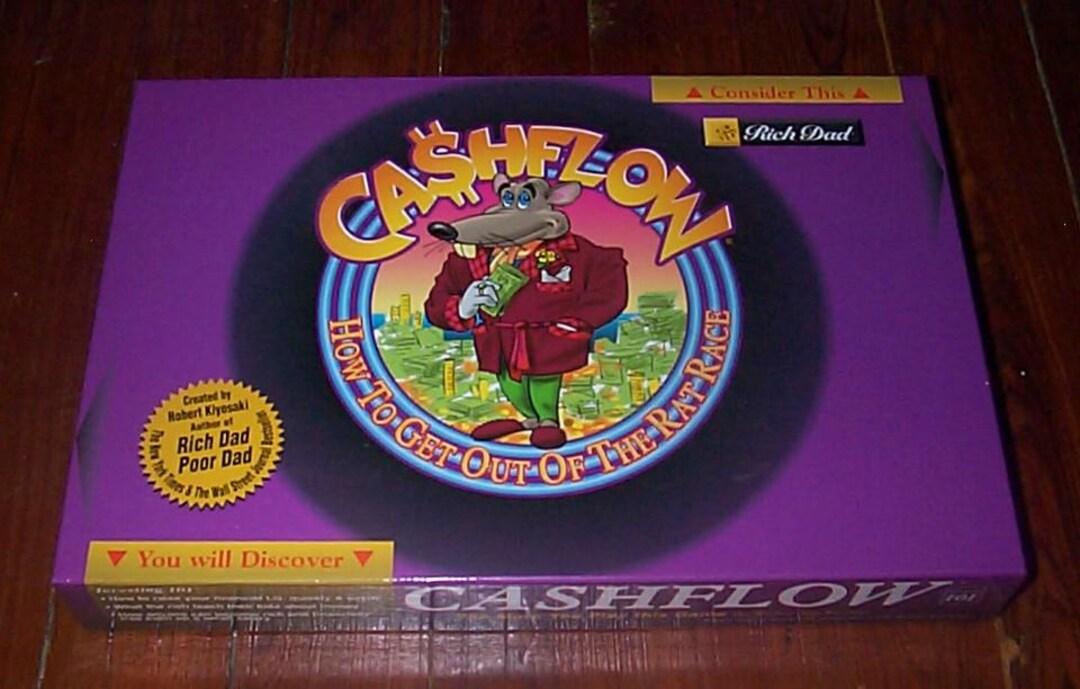 Like New Condition Cashflow 101 by Robert Kiyosaki Investment Game ...