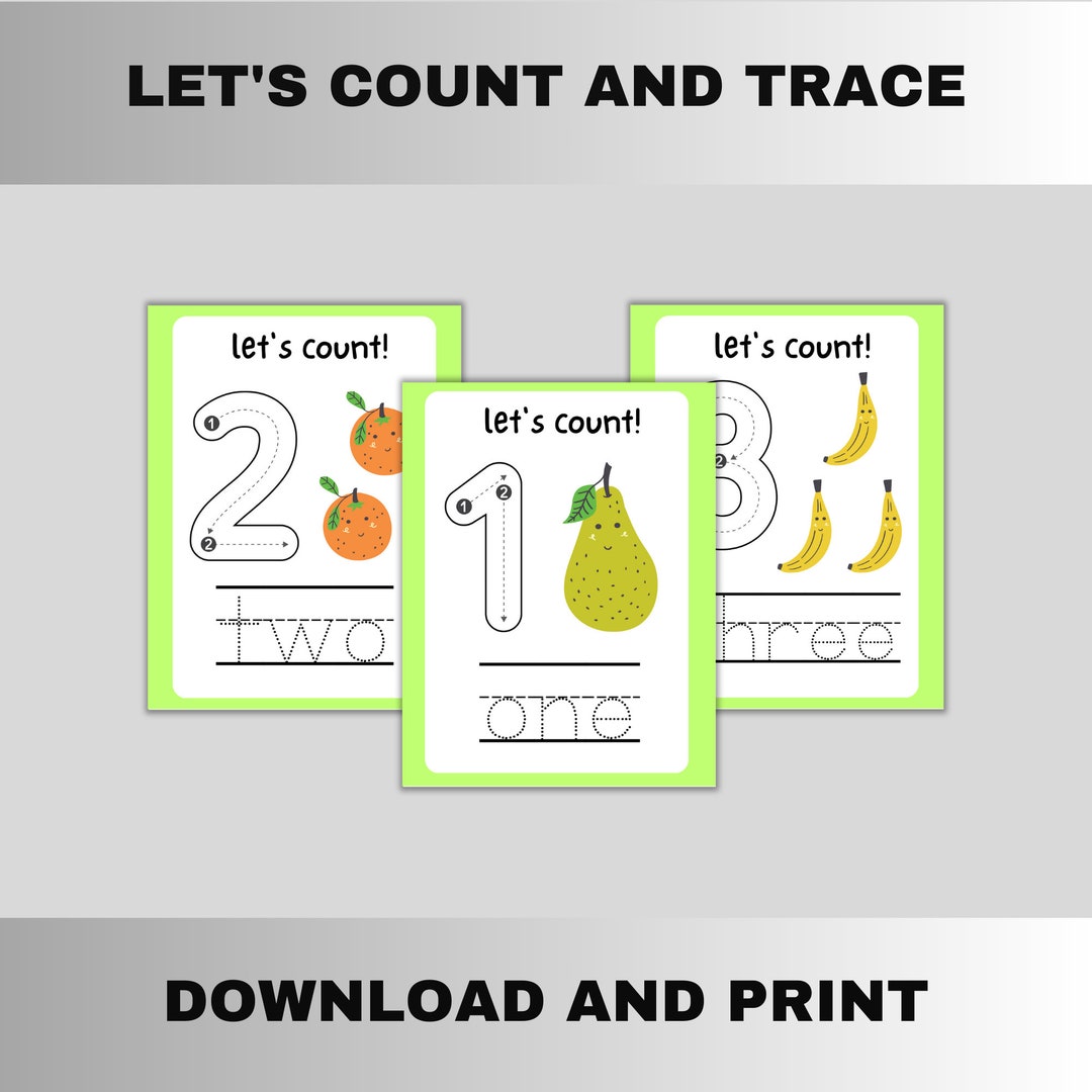 Number Worksheets/printable/preschool/kindergarten/numbers/tracing ...
