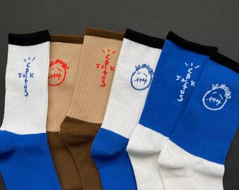 Cactus Jack Socks - Etsy
