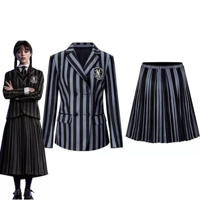 Wednesday Addams School Uniform Set - Etsy