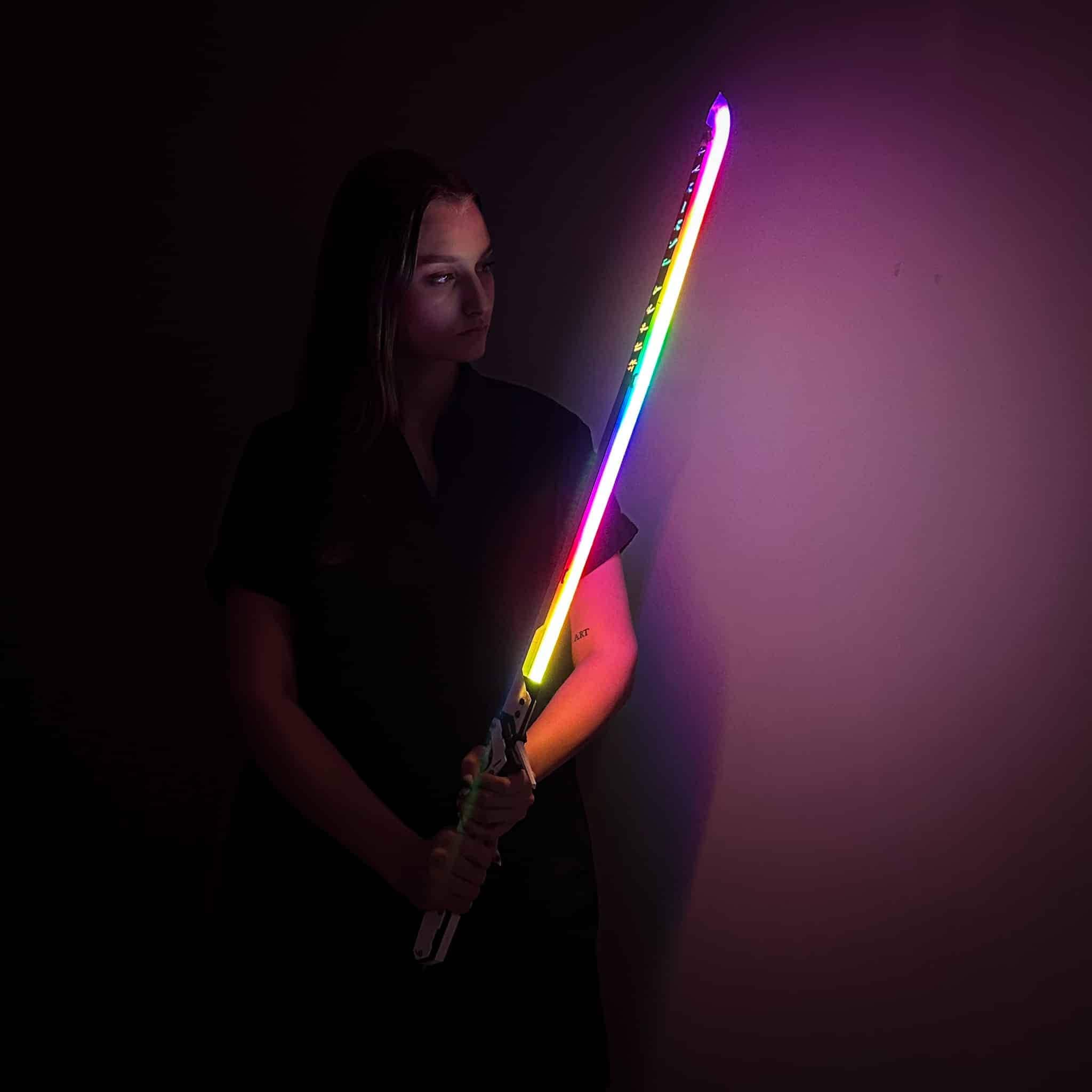 Arasaka Thermal Katana LED Cyberpunk 2077 Cosplay Props Collectable ...