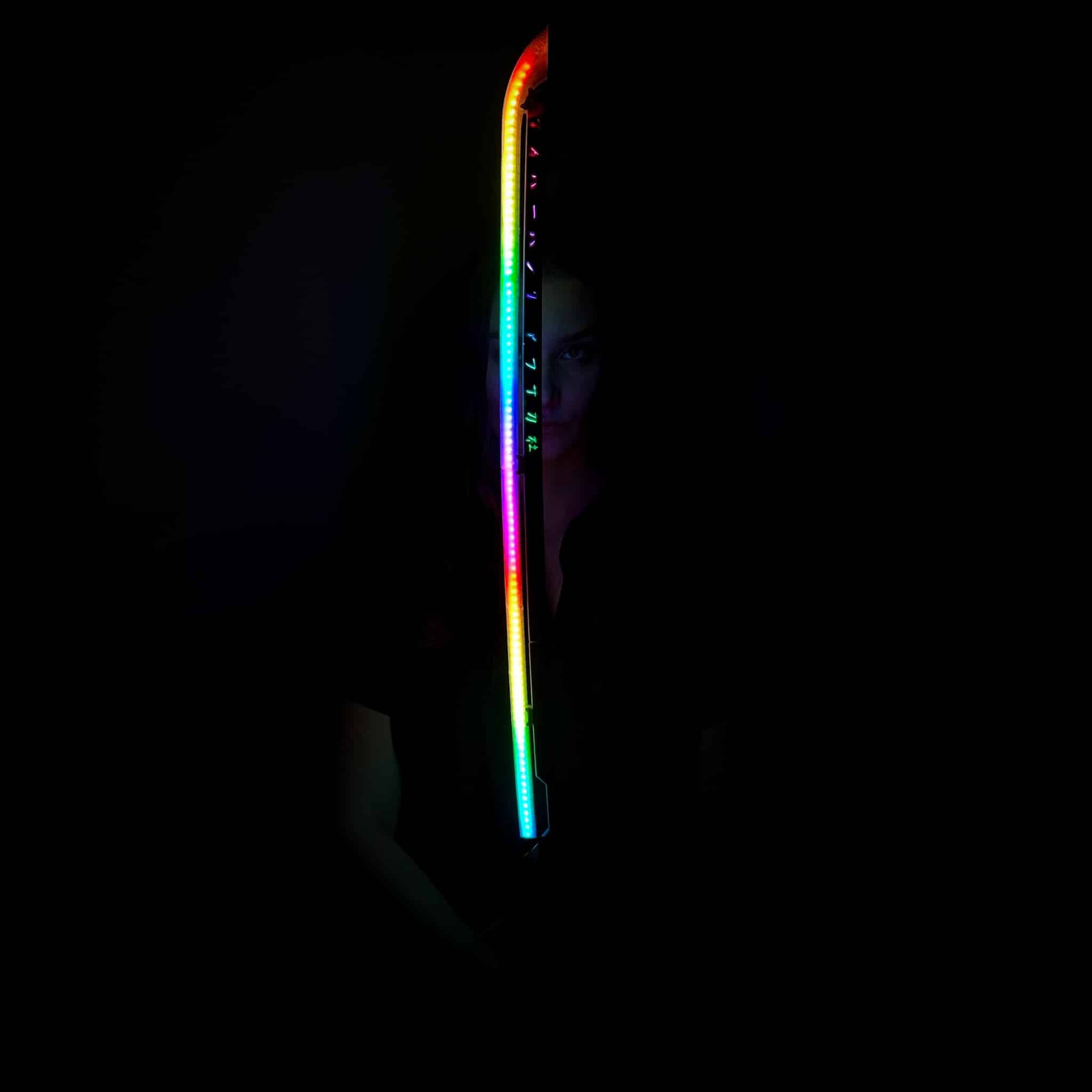 Arasaka Thermal Katana LED Cyberpunk 2077 Cosplay Props Collectable ...