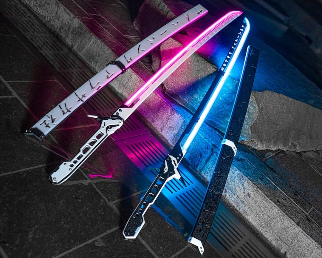 Arasaka Thermal Katana LED Cyberpunk 2077 Cosplay Props Collectable ...