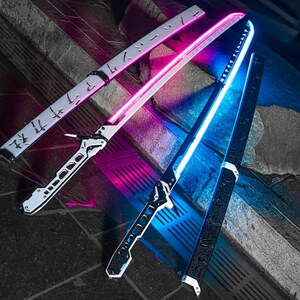 Arasaka Thermal Katana LED Cyberpunk 2077 Cosplay Props Collectable ...
