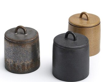 Japanese Tea Canister - Etsy