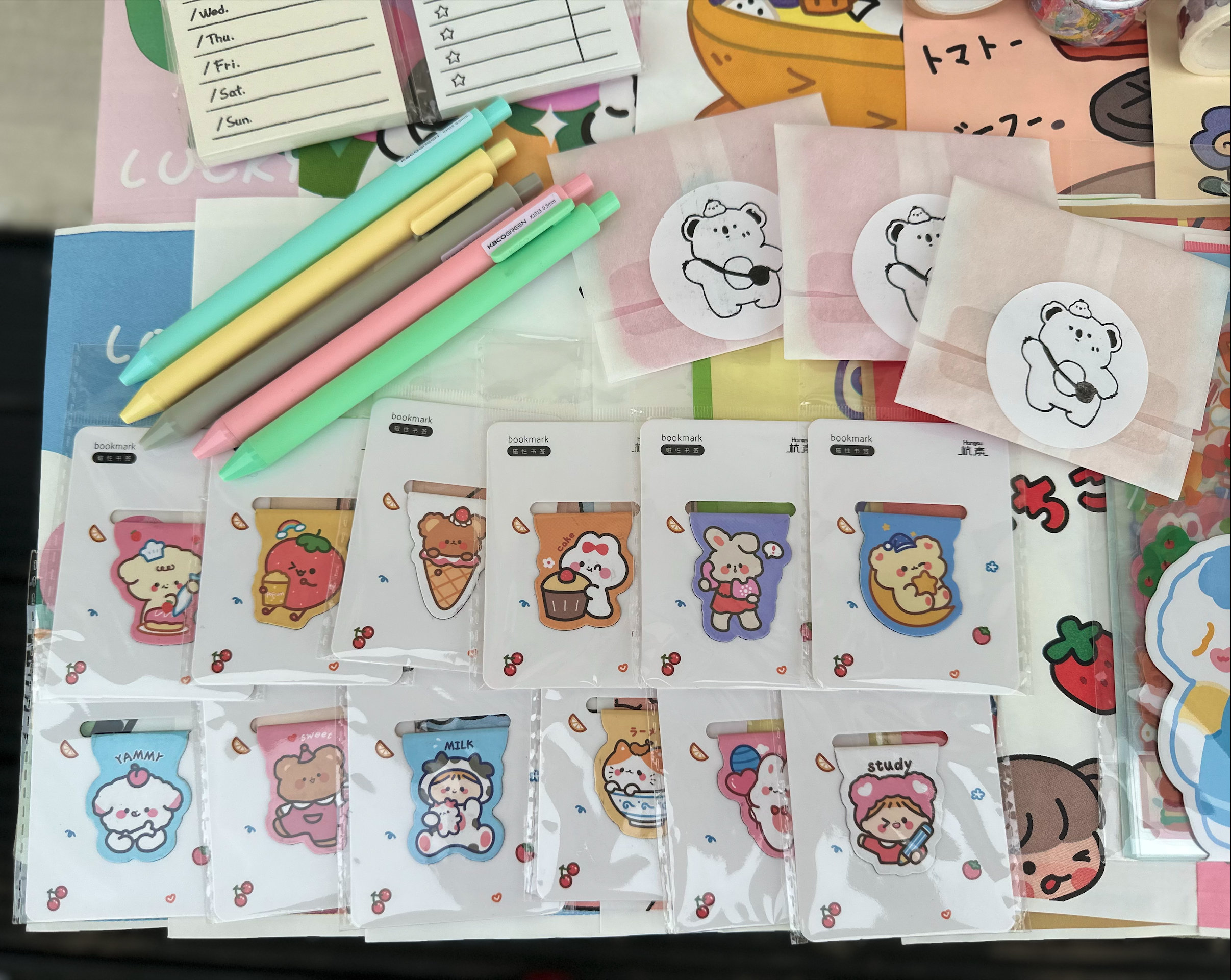 Japanese Stationery Mystery Bundle Pack Cute Cartoon Kawaii - Etsy UK