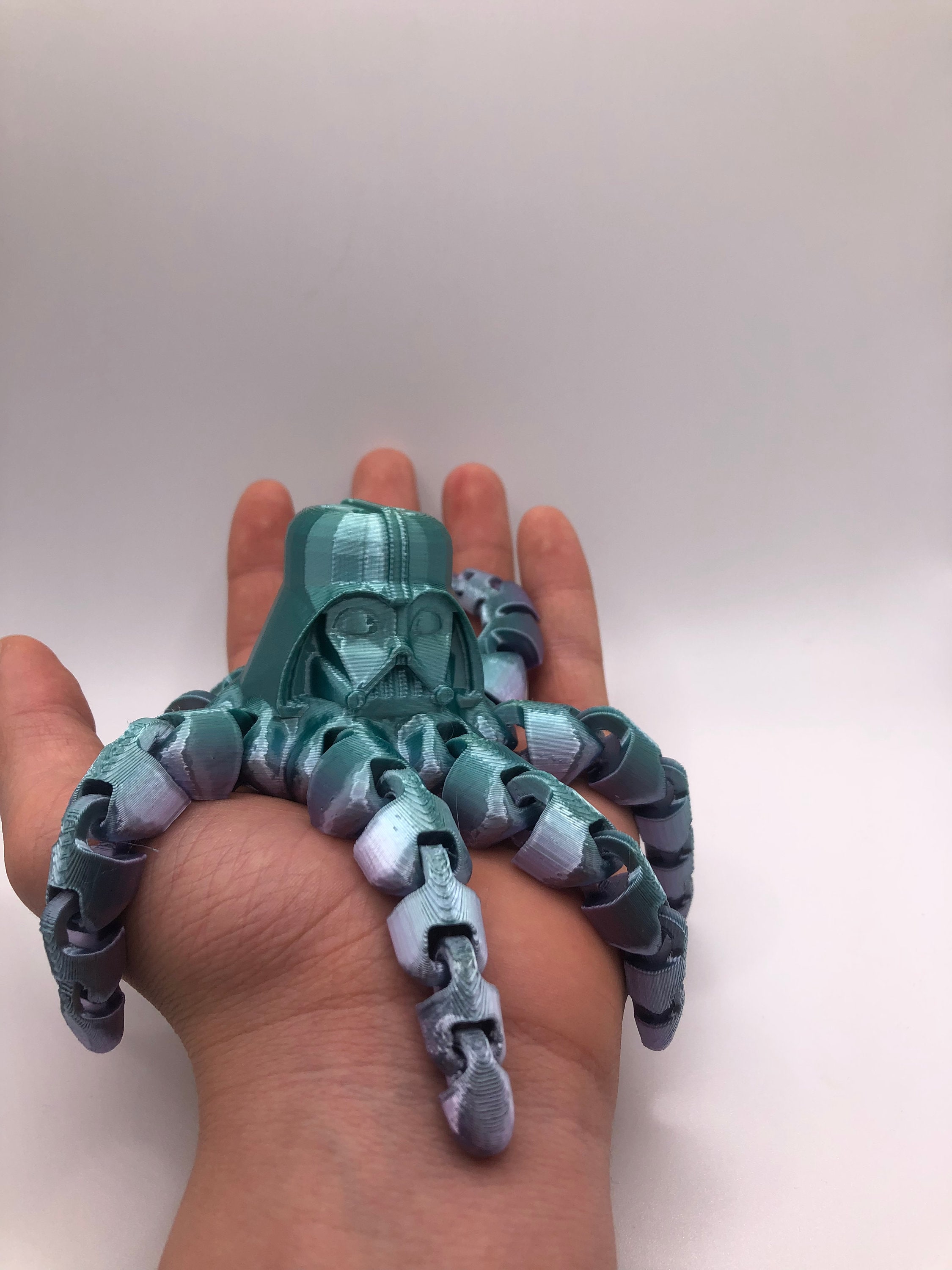 3d Printed Huge Articulated Fidget Star Wars Desk Stress Toy Gift Darth ...