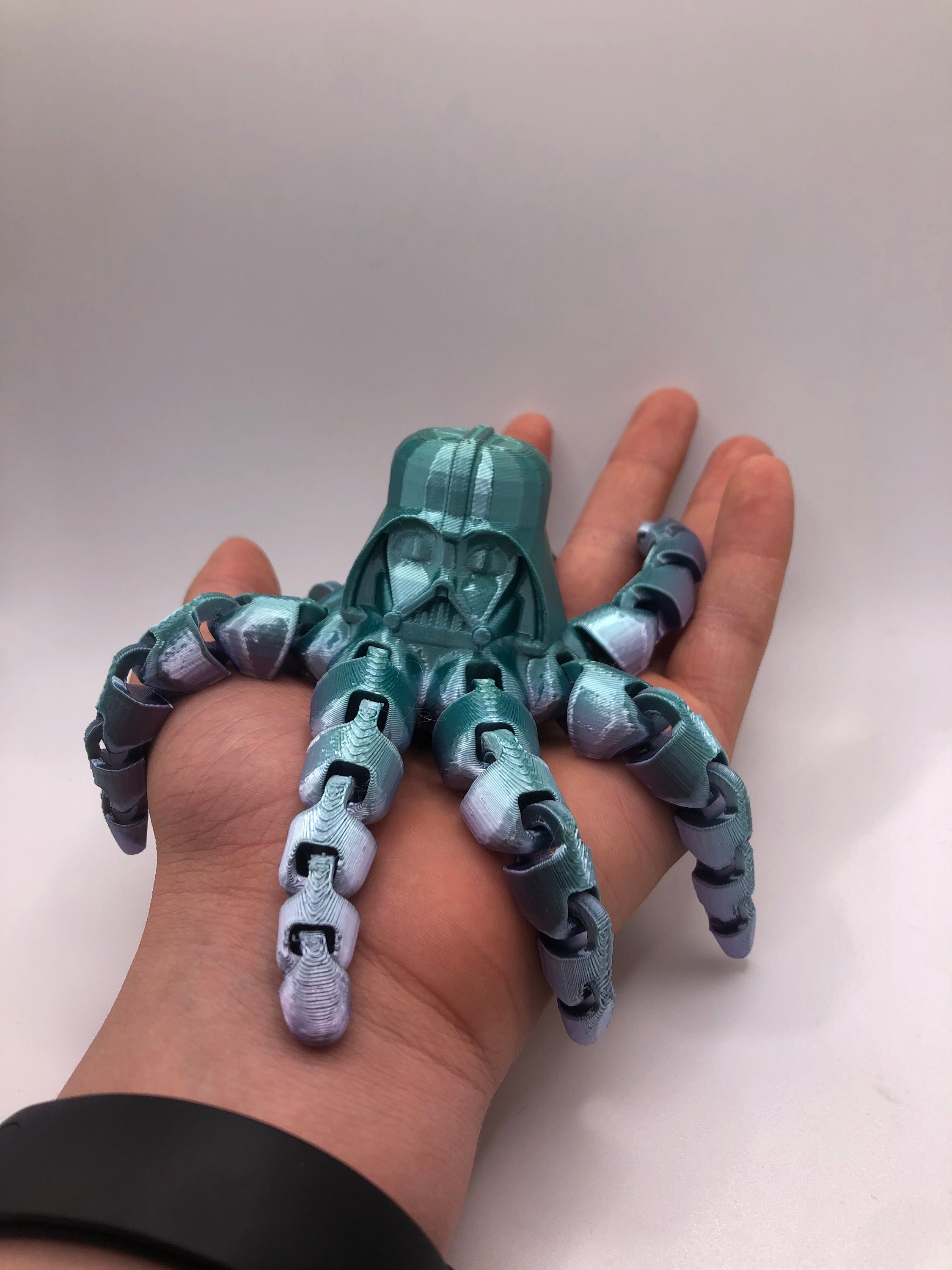 3d Printed Huge Articulated Fidget Star Wars Desk Stress Toy Gift Darth ...
