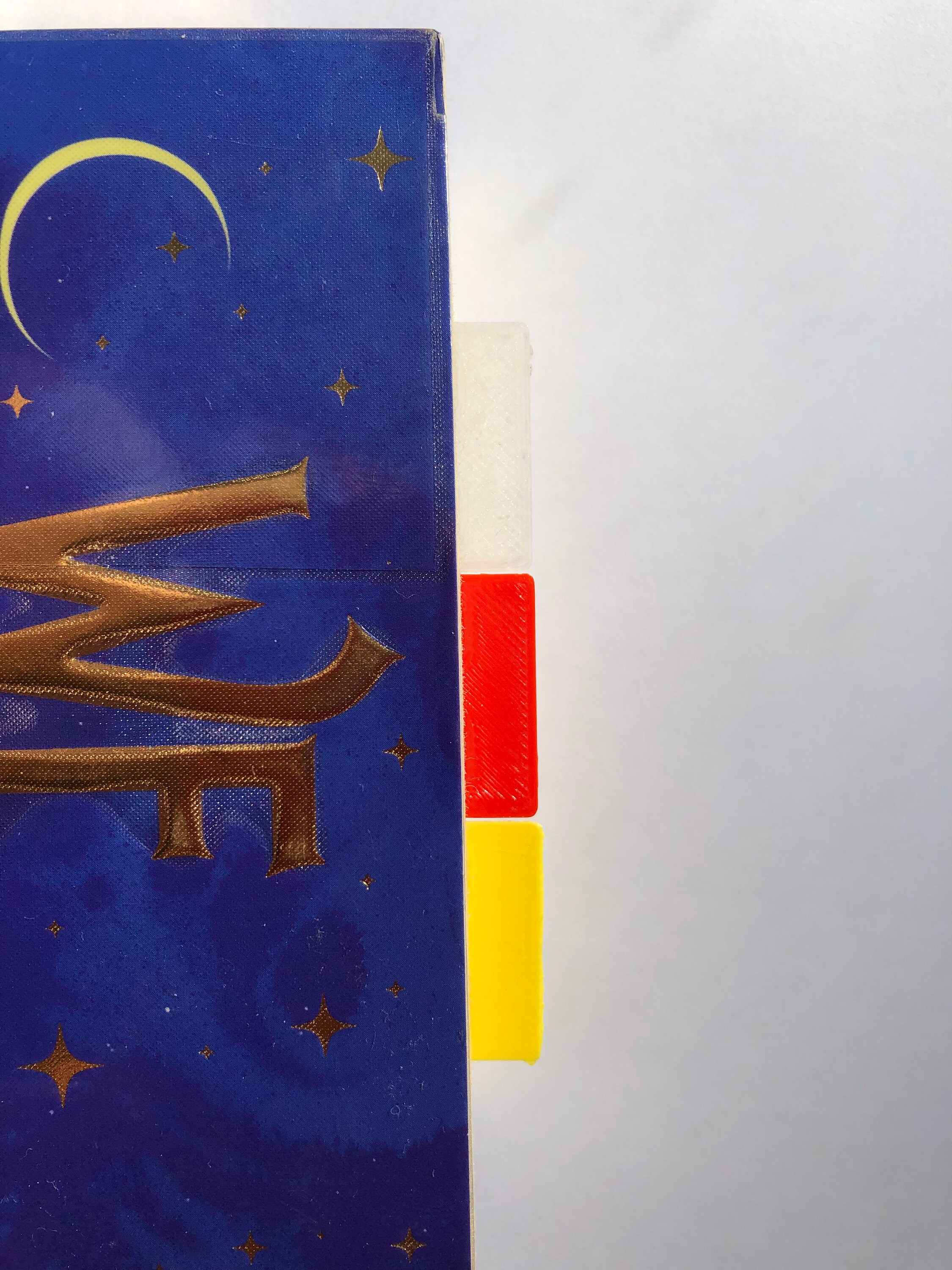 Set of 4 Unique 3d Printed Pointing Finger Bookmark - Etsy