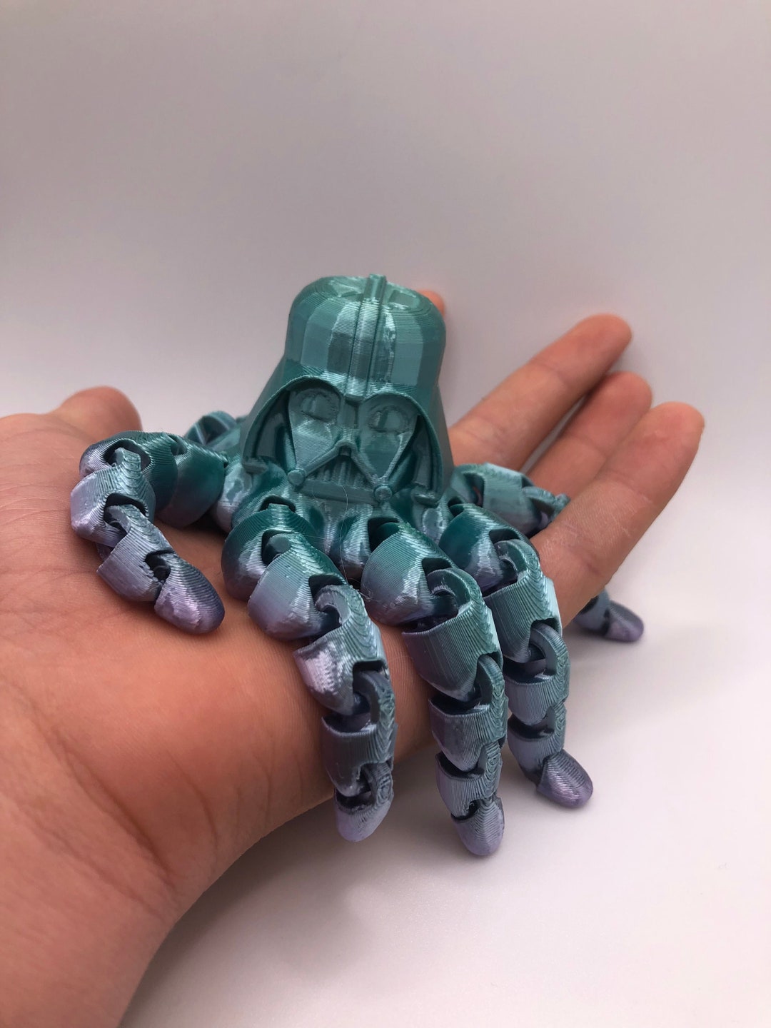 3d Printed Huge Articulated Fidget Star Wars Desk Stress Toy Gift Darth ...