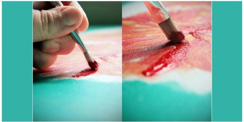 Handmade Abstract Gustav Klimt Tear Oil Painting on Canvas - Etsy