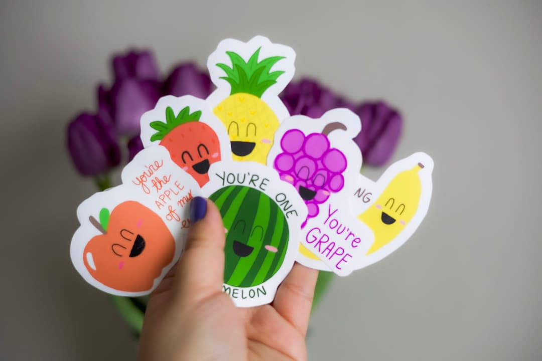 Fruits Sticker Bundle - Etsy