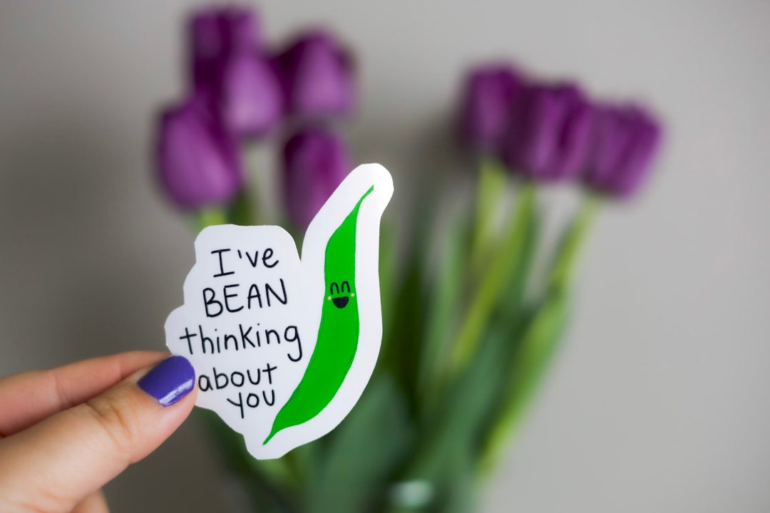 Green Bean Sticker - Etsy