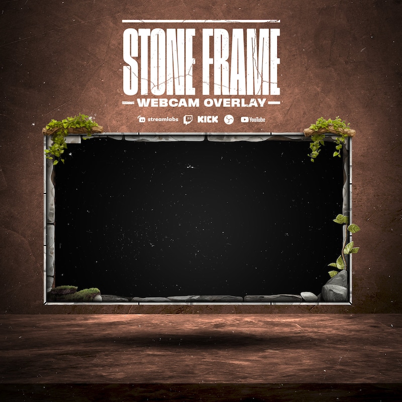 Stream Overlay Stone - Etsy